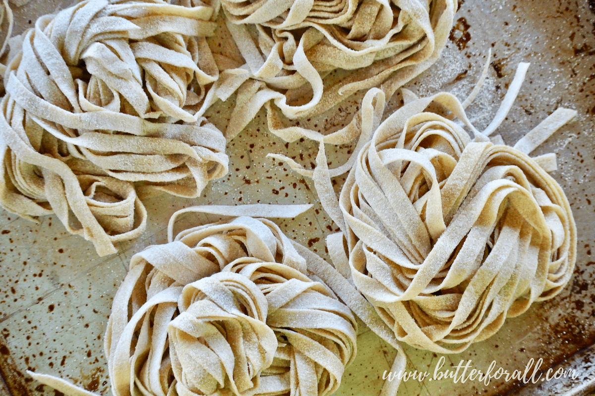 Whole Wheat Sourdough Pasta - Made With Properly Prepared Grains ...