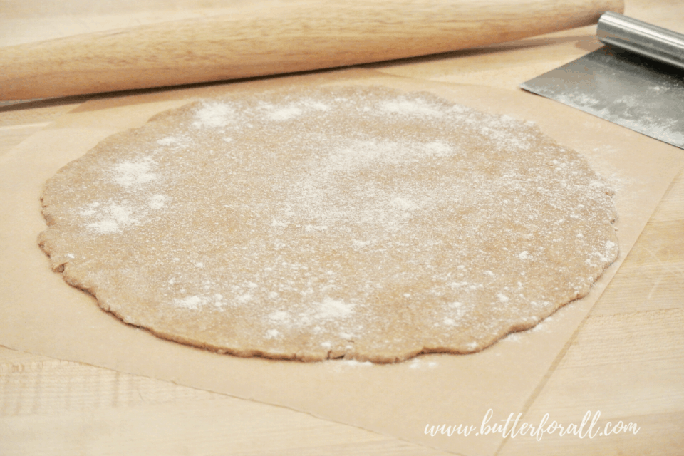 Sprouted Whole Wheat Pastry Pie Crust • Butter For All