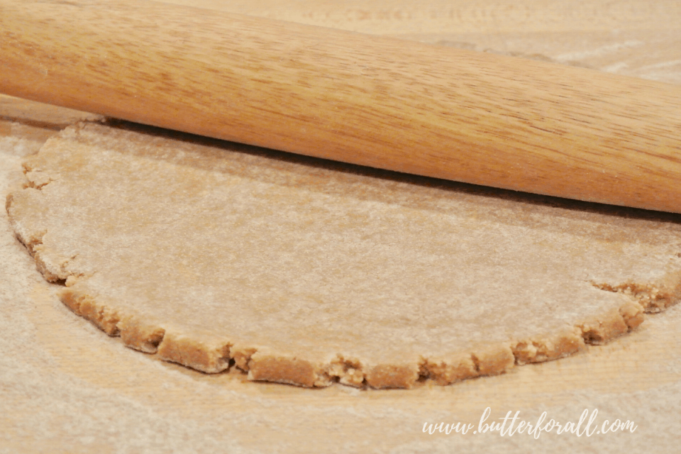 Sprouted Whole Wheat Pastry Pie Crust • Butter For All