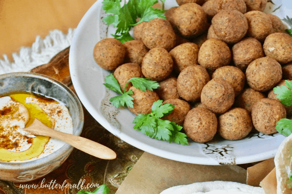Sprouted Chickpea Falafel Balls • Butter For All