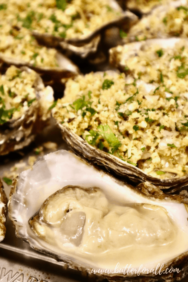 Sourdough-Crusted Oysters Rockefeller • Butter For All